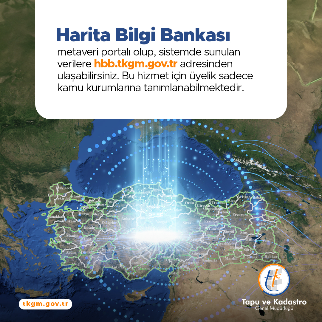 HARİTA BİLGİ BANKASI | Tapu ve Kadastro Genel Müdürlüğü (TKGM)
